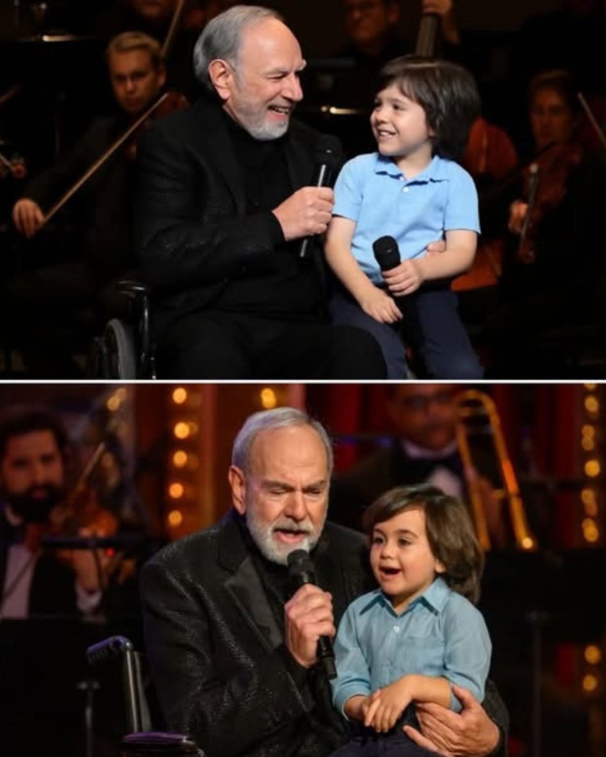 “I began this song fifty years ago. Tonight, he finished it.” With ...