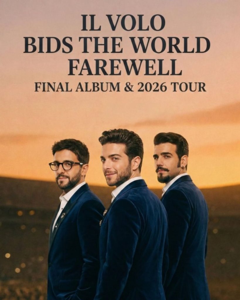"AFTER 15 YEARS TOGETHER, IL VOLO JUST ANNOUNCED THE THREE WORDS NO FAN ...