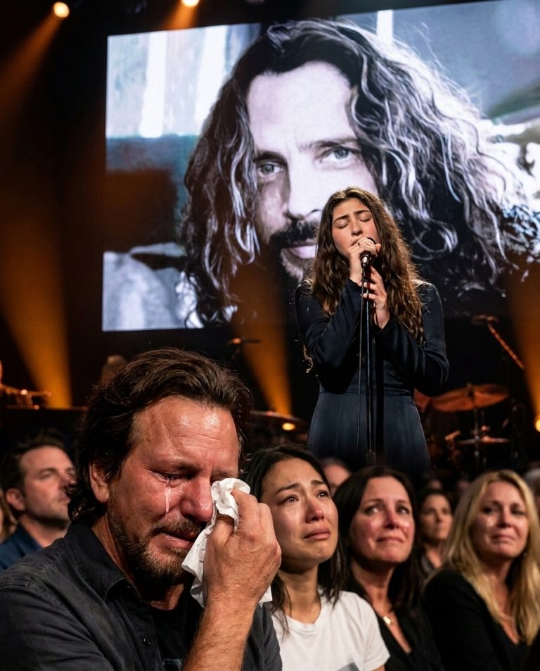 "HIS VOICE ECHOES THROUGH HER" — 9 YEARS WITHOUT CHRIS, EDDIE VEDDER ...