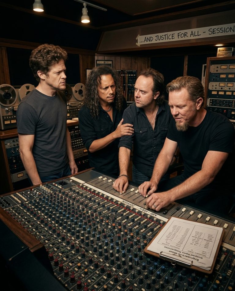 THEY MUTED THE BASS TO DEAFEN THE GRIEF. Play Metallica’s ...And ...